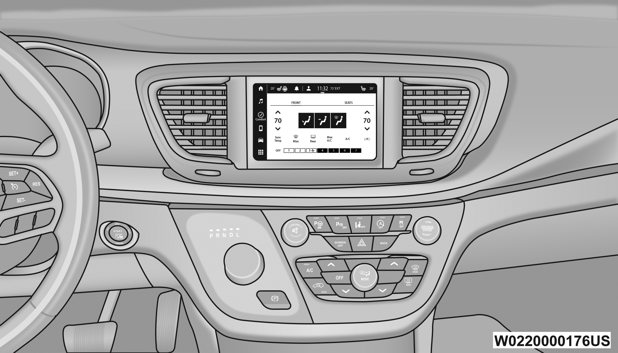 Climate Controls 2023 Chrysler Pacifica | Owner’s Manual